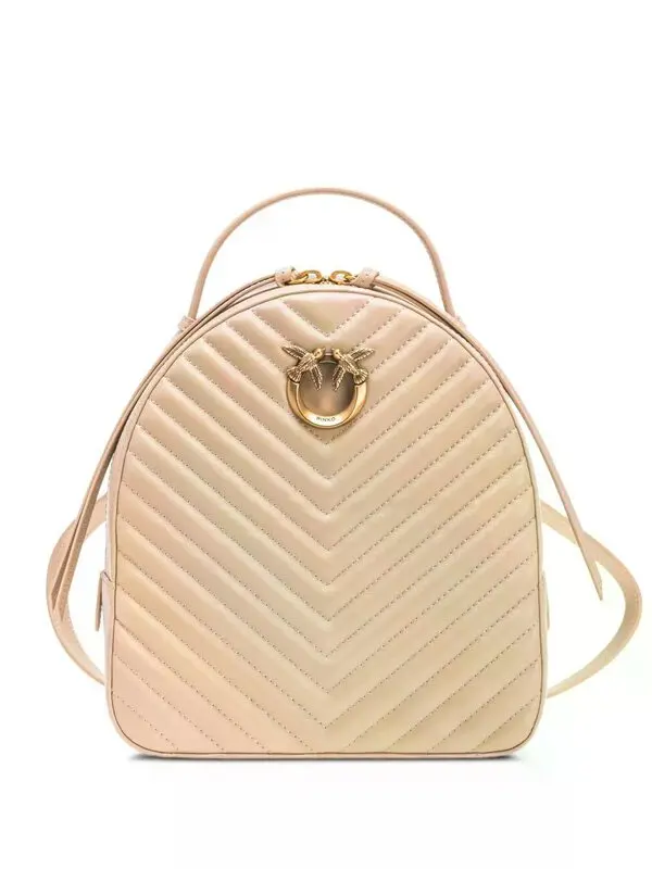Pinko Love Click Backpack - Neutrals