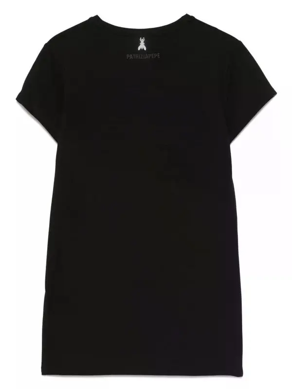 Patrizia Pepe Raised-logo T-shirt