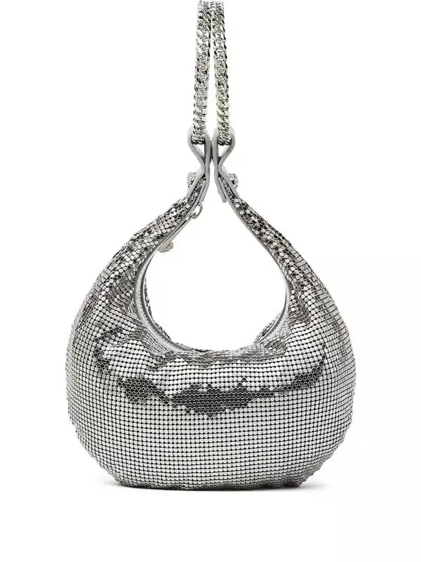 Versace Metal Mesh Mini Bag - Silver