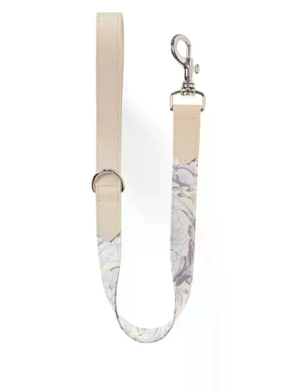 Versace Barocco-print Leash - Neutrals