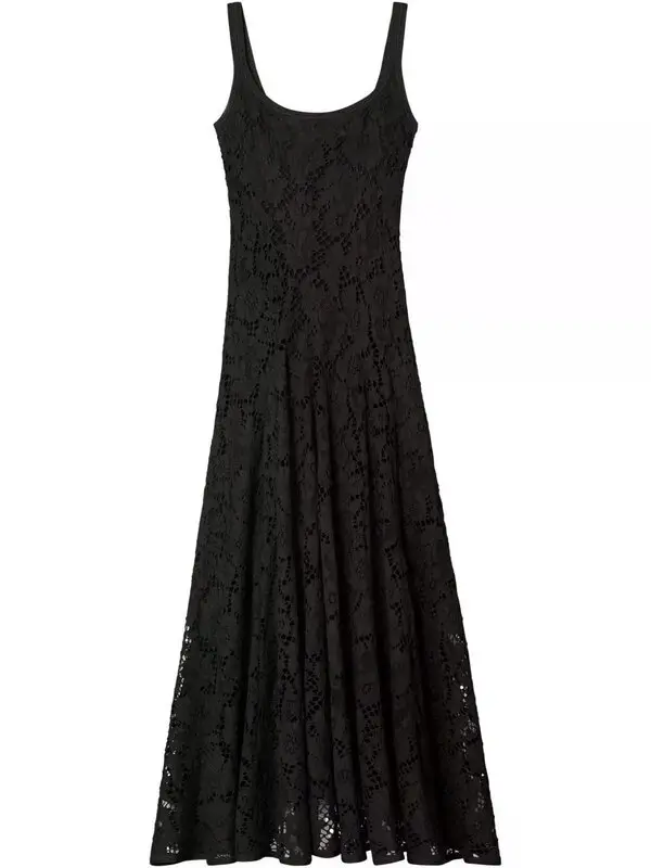 Tory Burch Floral-lace Midi Dress