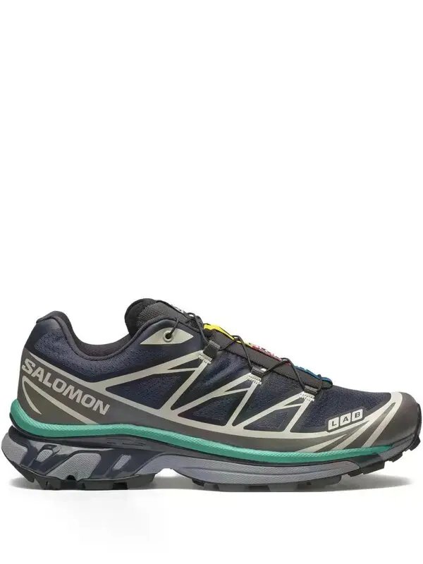 SALOMON Xt-6 Nine Iron/quicksilver Sneakers - Black