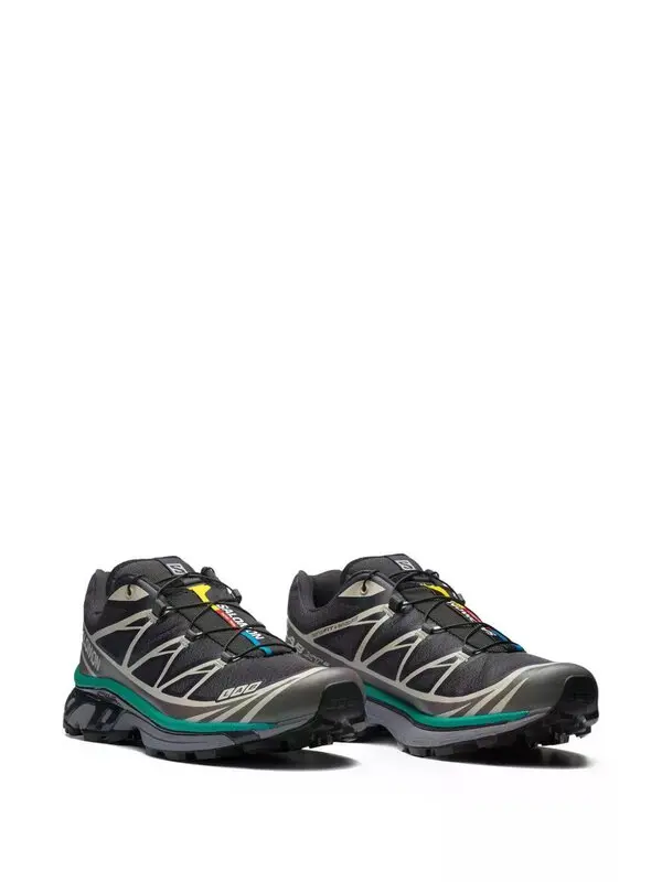SALOMON Xt-6 Nine Iron/quicksilver Sneakers - Black