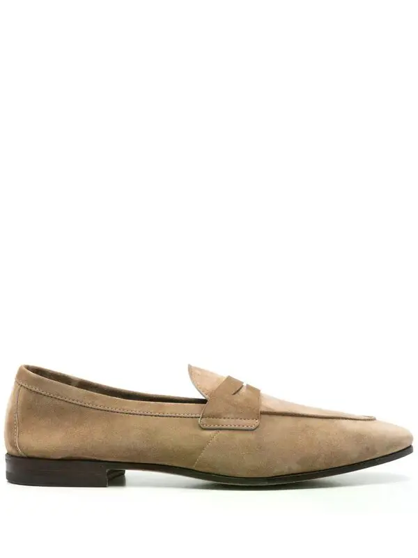 HENDERSON BARACCO Suede Loafers - Brown