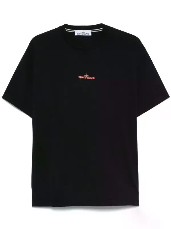 Stone Island Camo-logo T-shirt