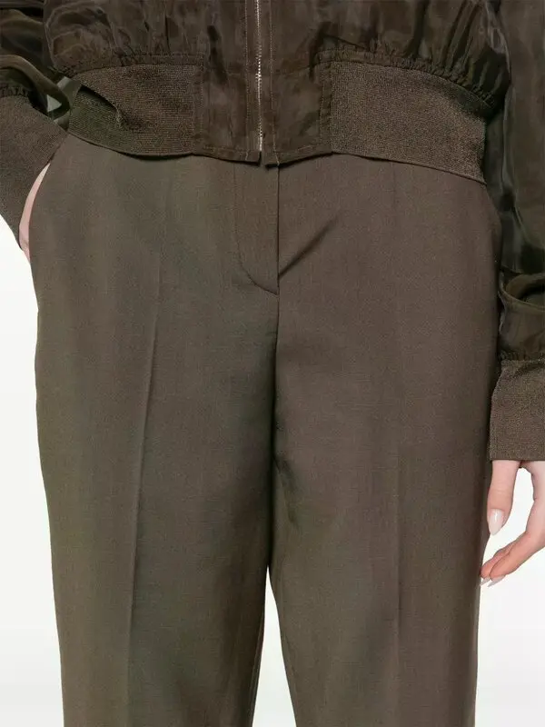 Fendi Logo-embroidered Trousers
