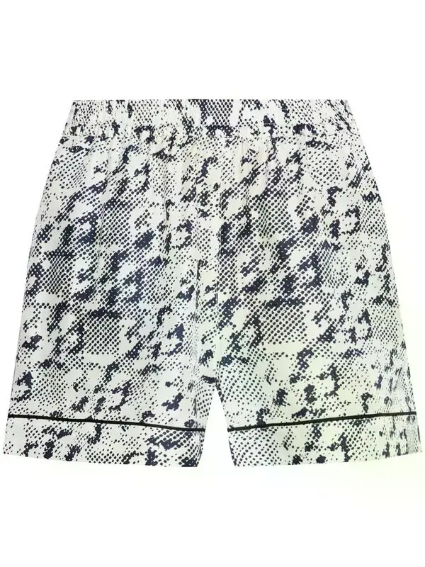 Tory Burch Print-embellished Shorts
