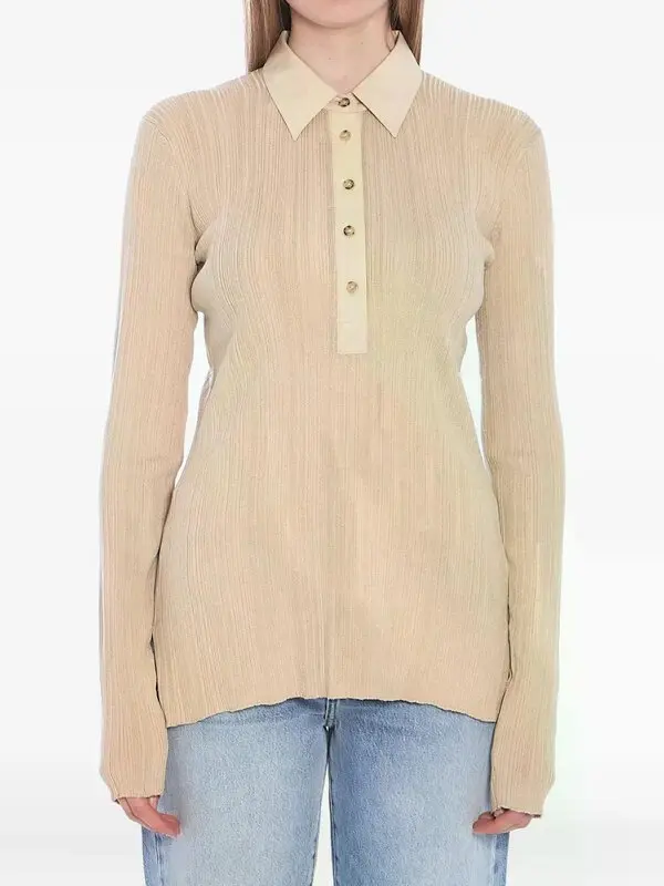 TOTEME Knitted Polo Shirt
