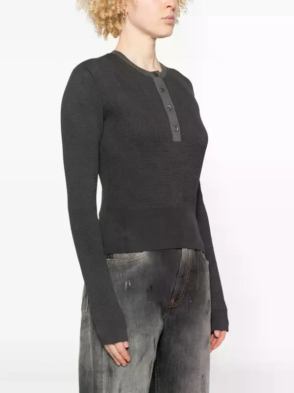 JW Anderson Waffle-knit Pullover