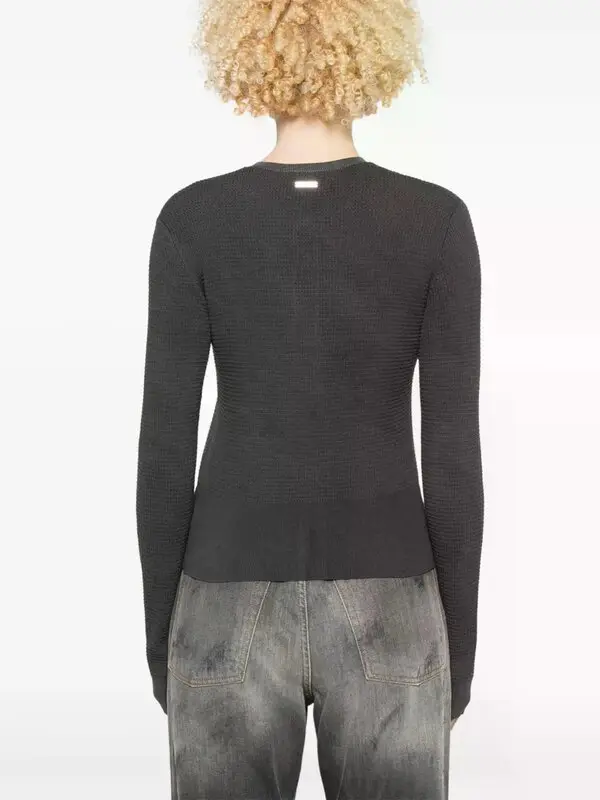 JW Anderson Waffle-knit Pullover