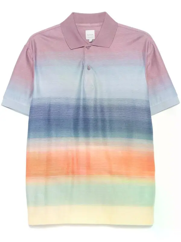Paul Smith Smith-stripe Polo Shirt