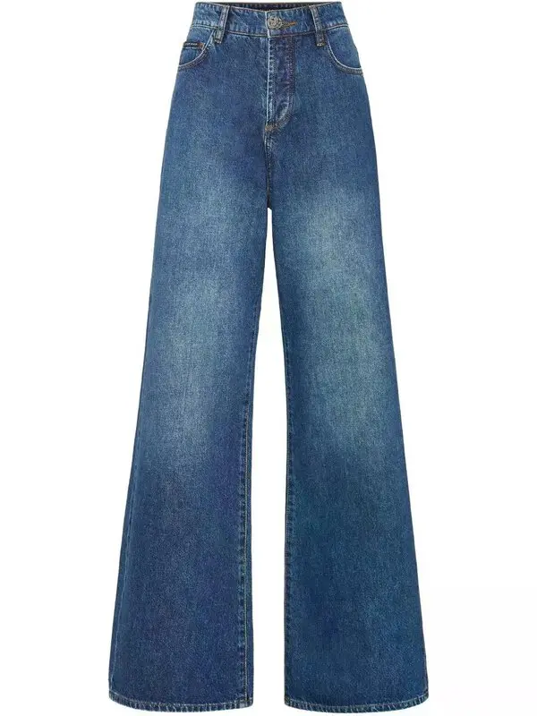 Philipp Plein Wide-leg Jeans