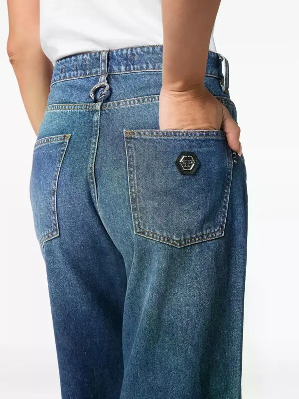 Philipp Plein Wide-leg Jeans