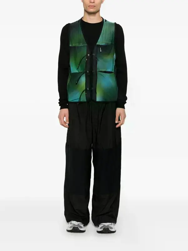 Y3 All-over Print Mesh Vest