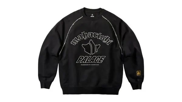 PALACE Maharishi Temple Crew - Black