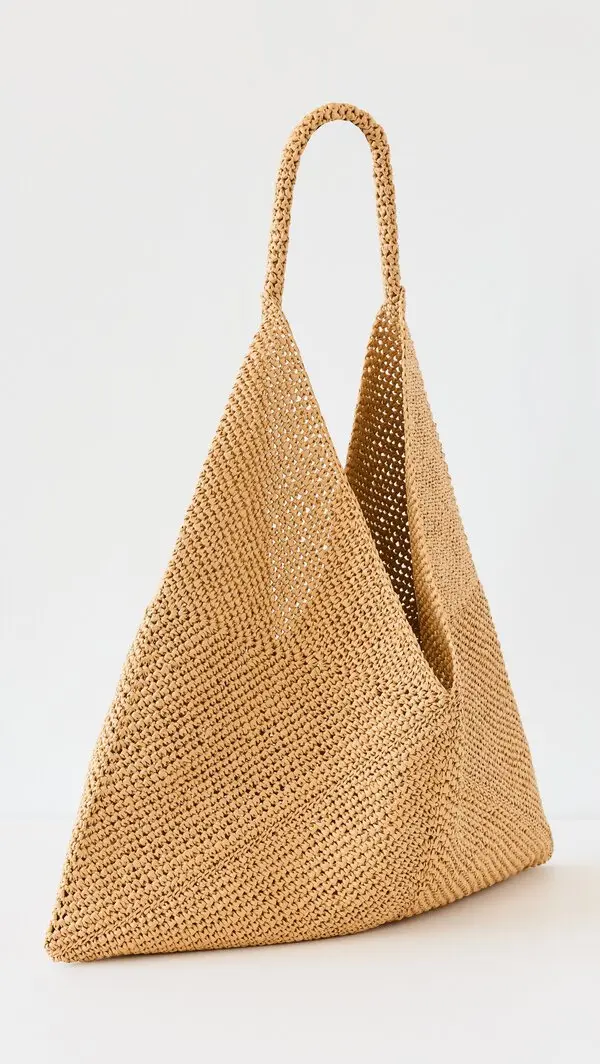 A.L.C. Sid Raffia Tote - Desert Palm