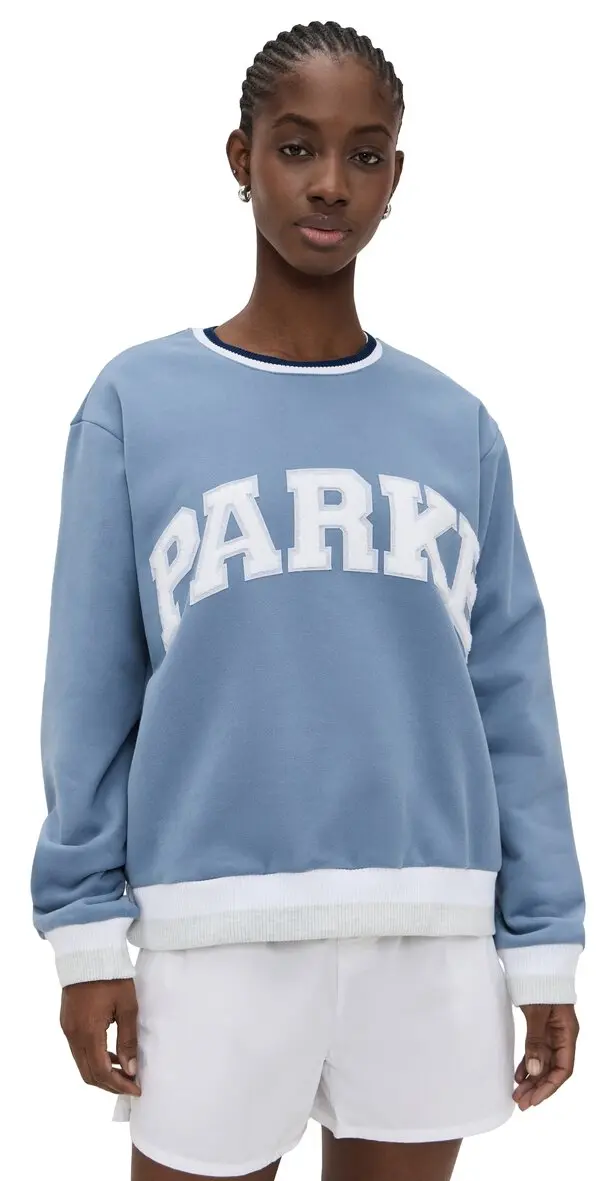PARKE Vintage Varsity Crew Sweatshirt