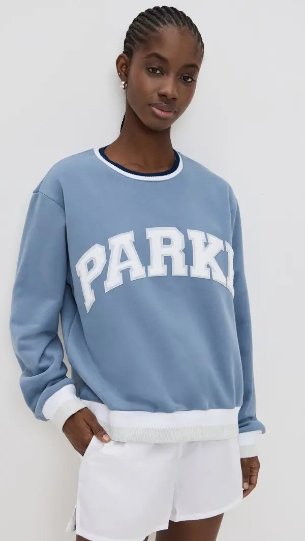 PARKE Vintage Varsity Crew Sweatshirt