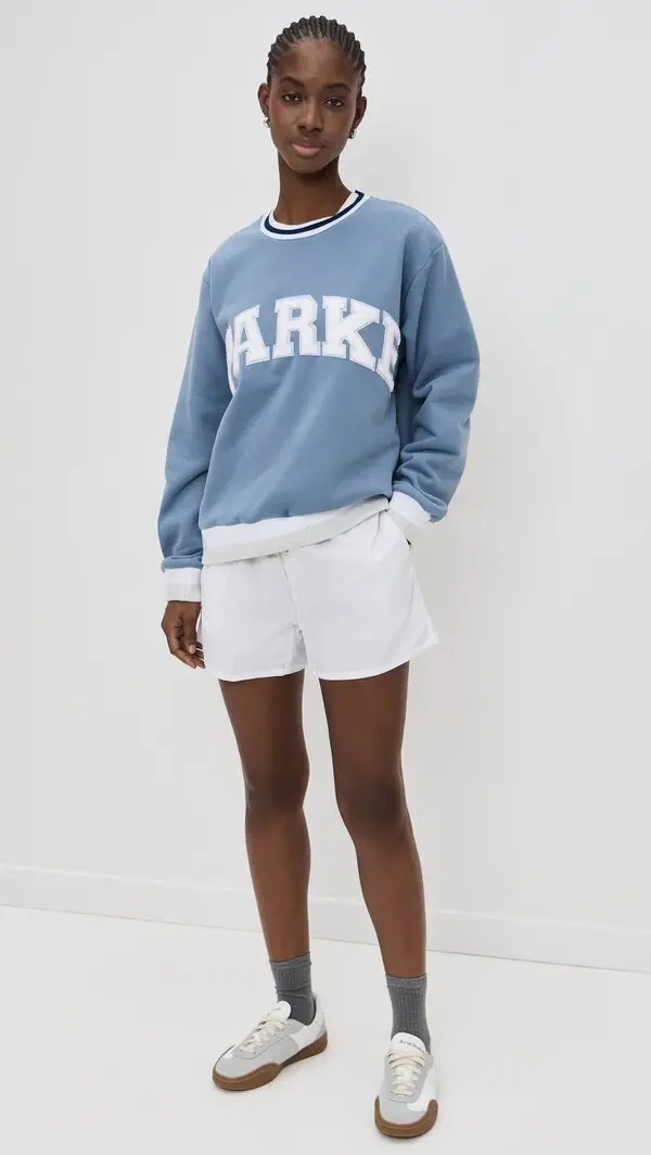 PARKE Vintage Varsity Crew Sweatshirt