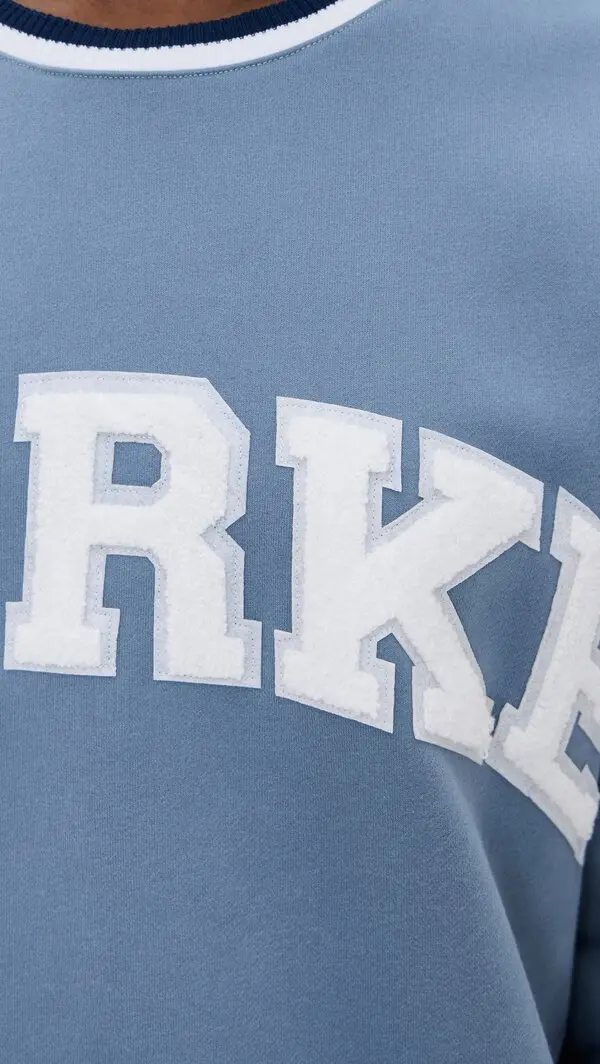 PARKE Vintage Varsity Crew Sweatshirt
