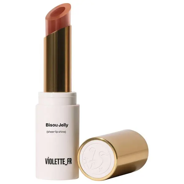 VIOLETTE_FR Bisou Jelly Sheer Shine Hydrating Lipstick - Bonbon Caramel