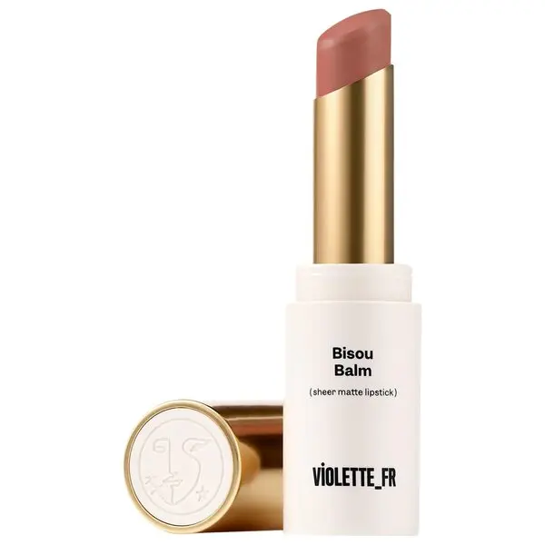 VIOLETTE_FR Bisou Balm Sheer Matte Lipstick - Calisson