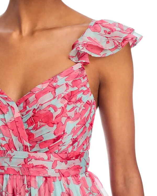 Buy Astr The Label Fritillaria Maxi Dress - Pink Aqua At 70% Off |  Editorialist