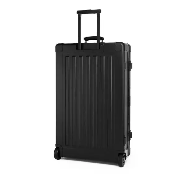 STERLING PACIFIC Xl Checked Suitcase - Black