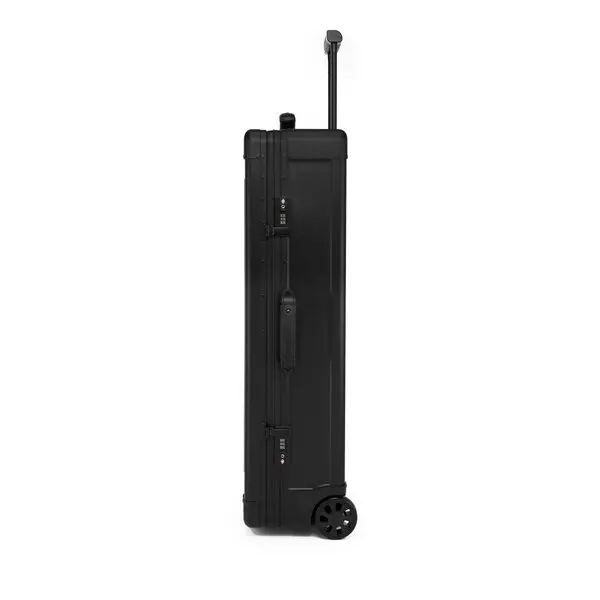 STERLING PACIFIC Xl Checked Suitcase - Black