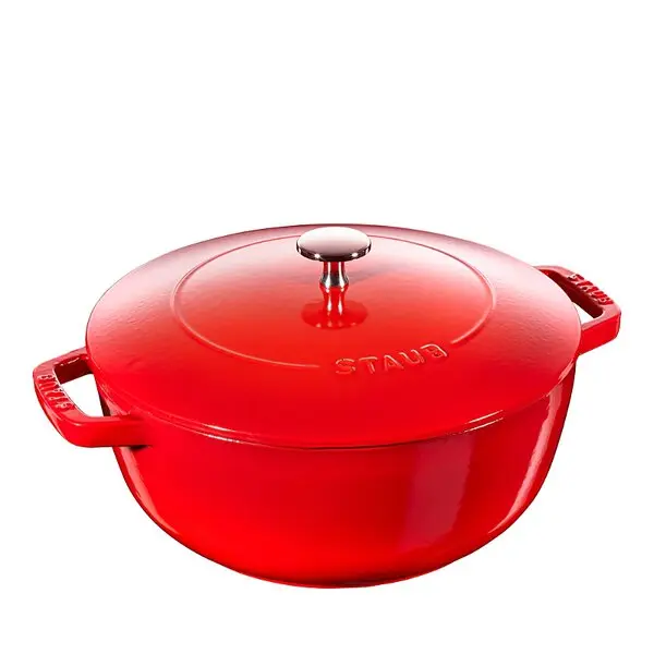 STAUB Enameled Cast Iron 5 Qt. Essential French Oven - Cherry