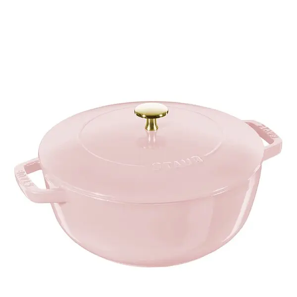 STAUB Enameled Cast Iron 5 Qt. Essential French Oven - Peony