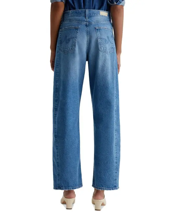 Ag High-rise Barrel Leg Jeans