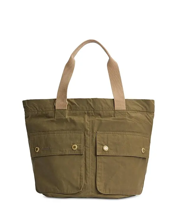 Barbour Transport Carry All Tote Bag - Dusky Green