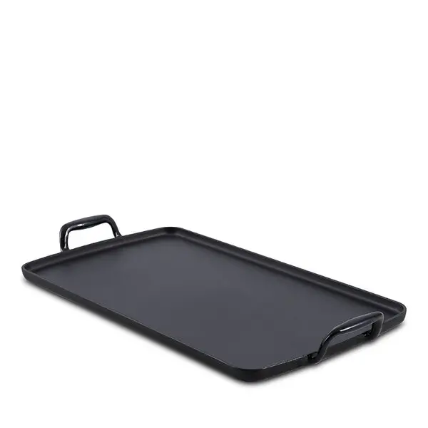 ALL-CLAD Enameled Cast Iron Plancha, 11 X 19 - Black
