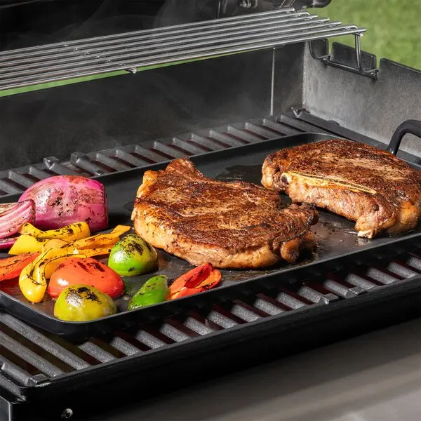 ALL-CLAD Enameled Cast Iron Plancha, 11 X 19