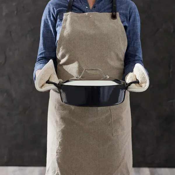 ALL-CLAD Enameled Cast Iron 4 Qt. Braiser With Lid