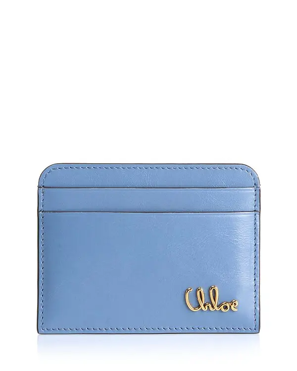 Chloé Iconic Cardholder - Moonlight