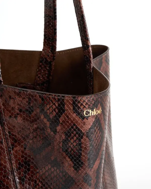 Chloé Medium Spin Leather Tote