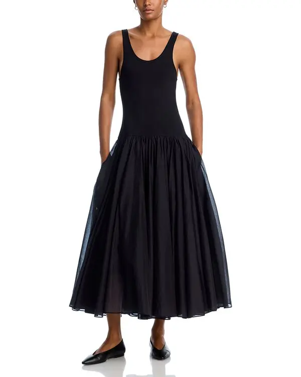 Co Layered Midi Dress