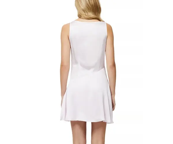 French Connection Oona Asymmetric Mini Dress - Sweet Pink