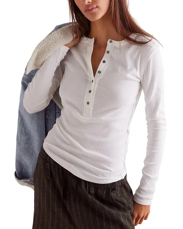Free People We The Free Jamie Henley Top - Ivory