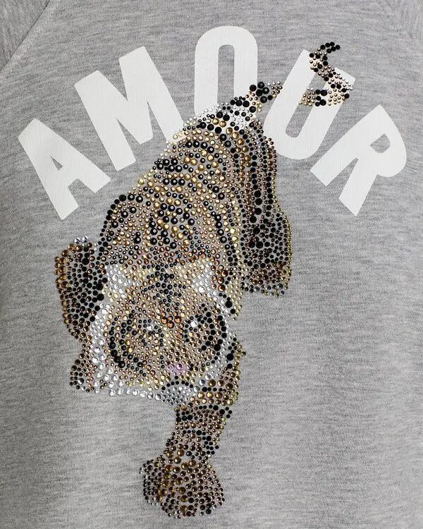 Cinq À Sept Tiger Cropped Jennifer Pullover