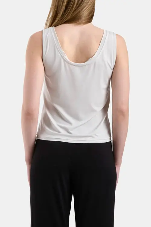 CAPSULE 121 The Sax Tank Top - Bone