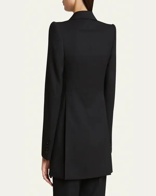 Chloé Double-breasted Tailored Jacket With Patch Pockets