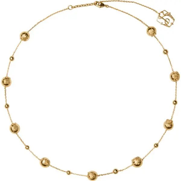 Burberry Ekd Sphere Necklace - Gold
