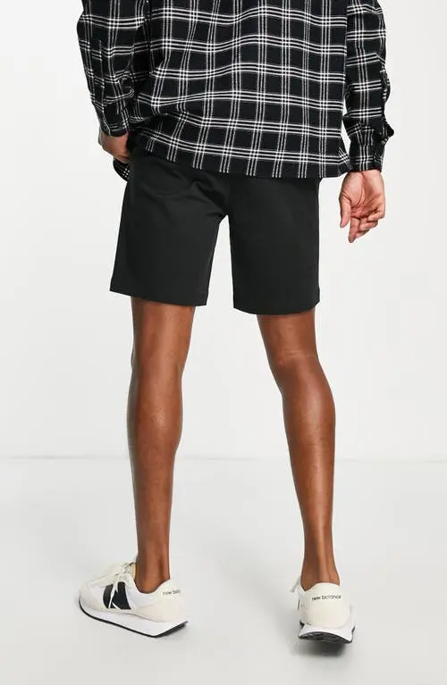 Topman Slim Chino Shorts In Black 30% Off Editorialist