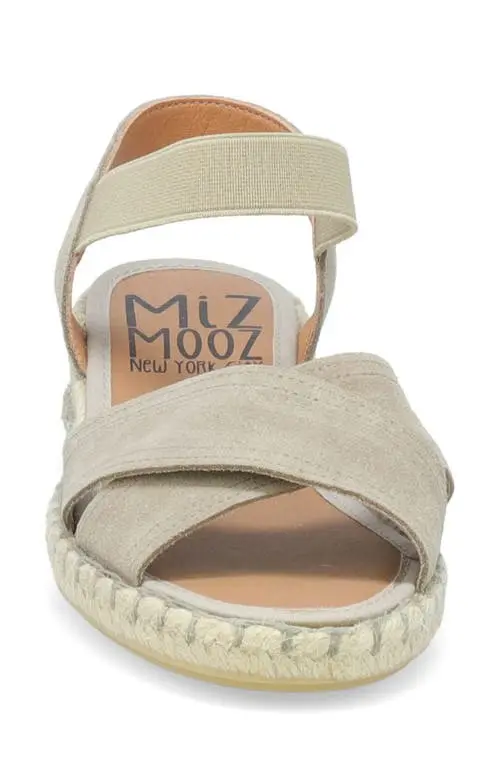 Miz Mooz Vena Espadrille Wedge - Tan