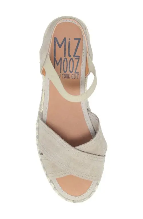 Miz Mooz Vena Espadrille Wedge - Tan