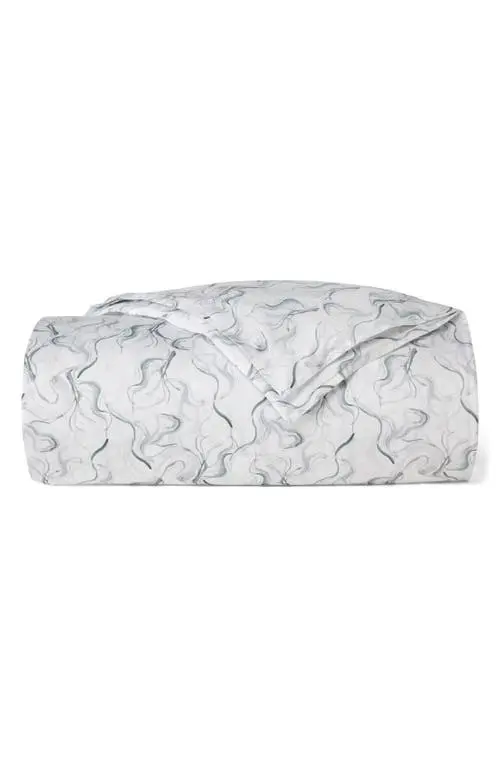 SFERRA Muro Sateen Duvet Cover - Poolside