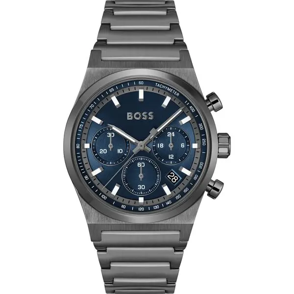 BOSS Candor Chronograph Bracelet Watch - Blue